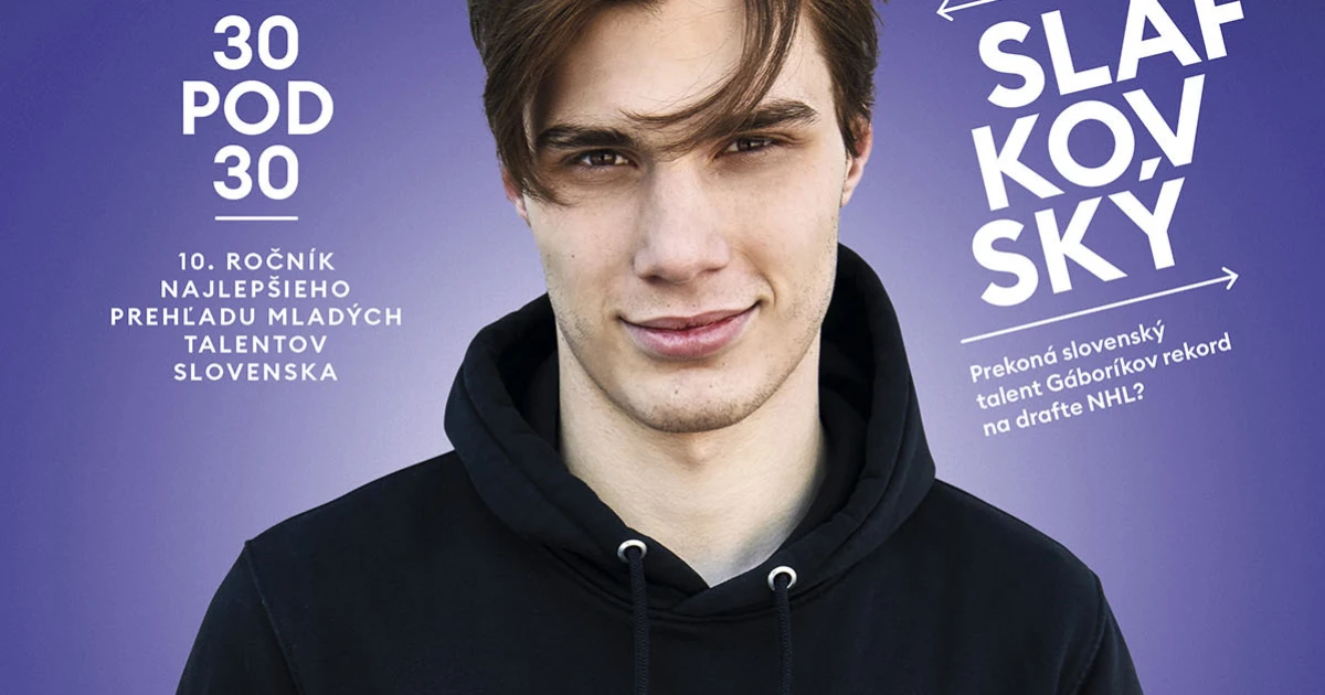 30 pod 30 2022 & Slafkovský - Forbes