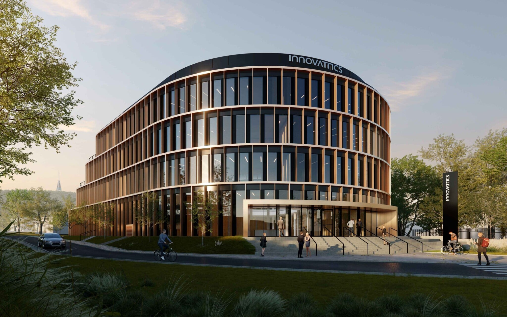 Innovatrics už naplno stavia nové inteligenté sídlo