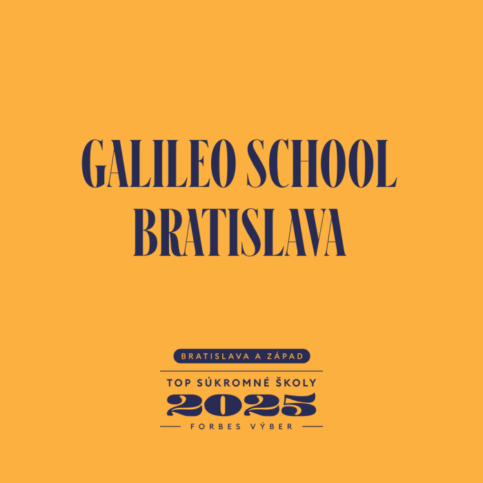 Galileo School Bratislava - Top súkromné školy Slovenska - Forbes výber ...
