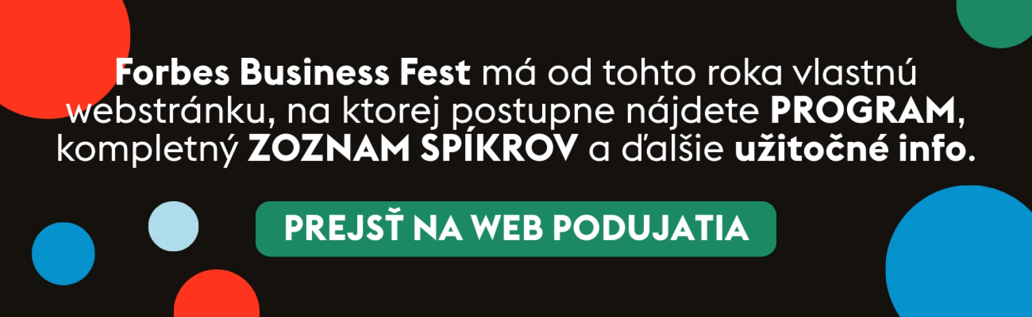 Forbes Business Fest Košice 2025 - Forbes